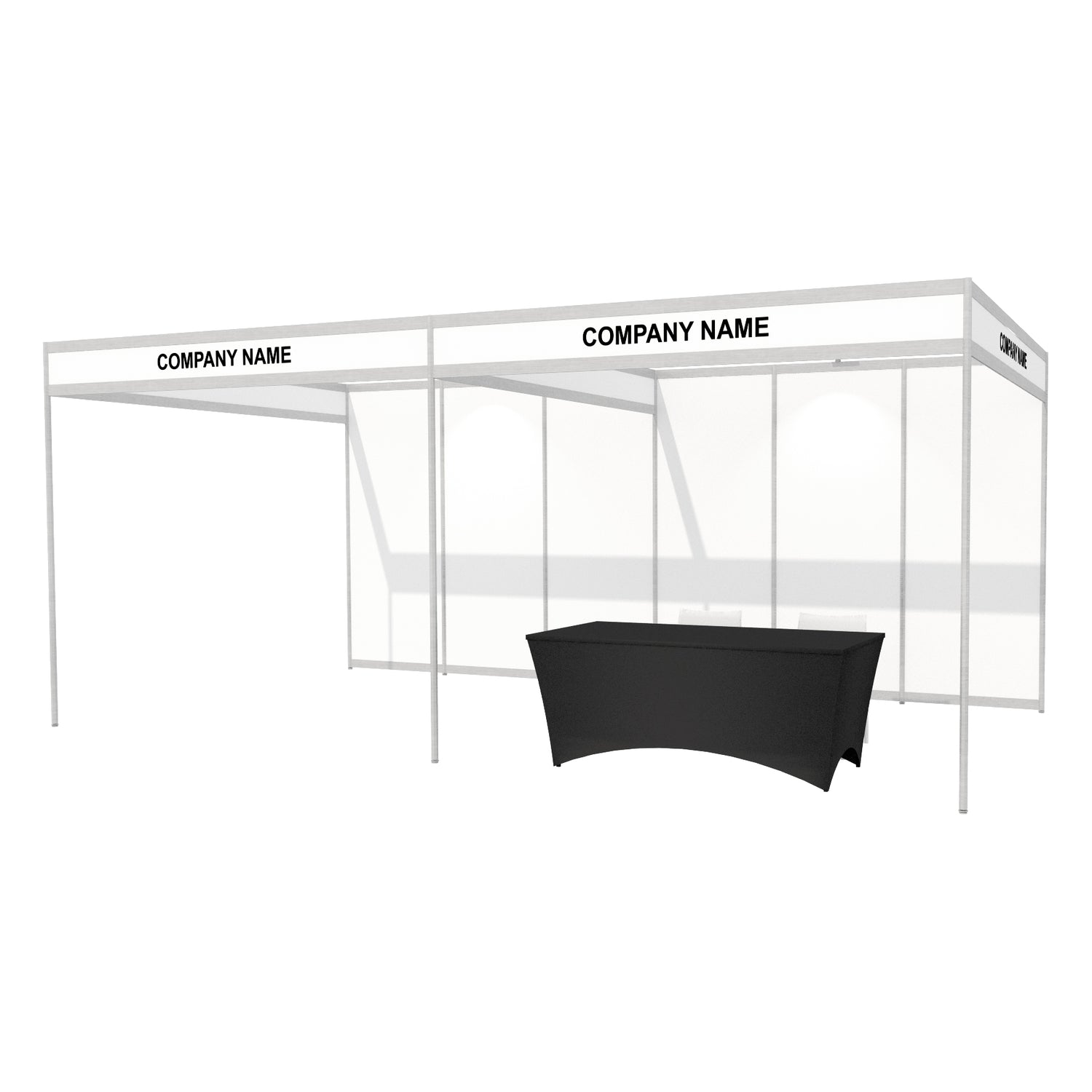 6 x 3m Octanorm Expo Stand - Open Sides – Ede Events