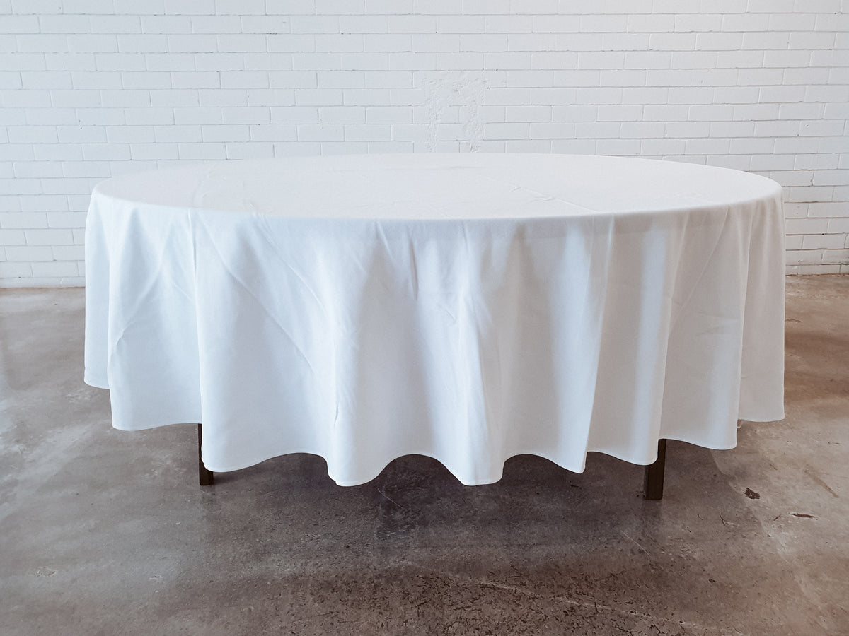 White 3m Round Tablecloth – Welcome to Select Events — formerly Ede Events