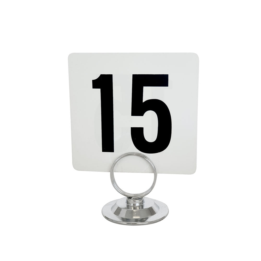 Chrome Table Number Stand – Welcome to Select Events — formerly Ede Events